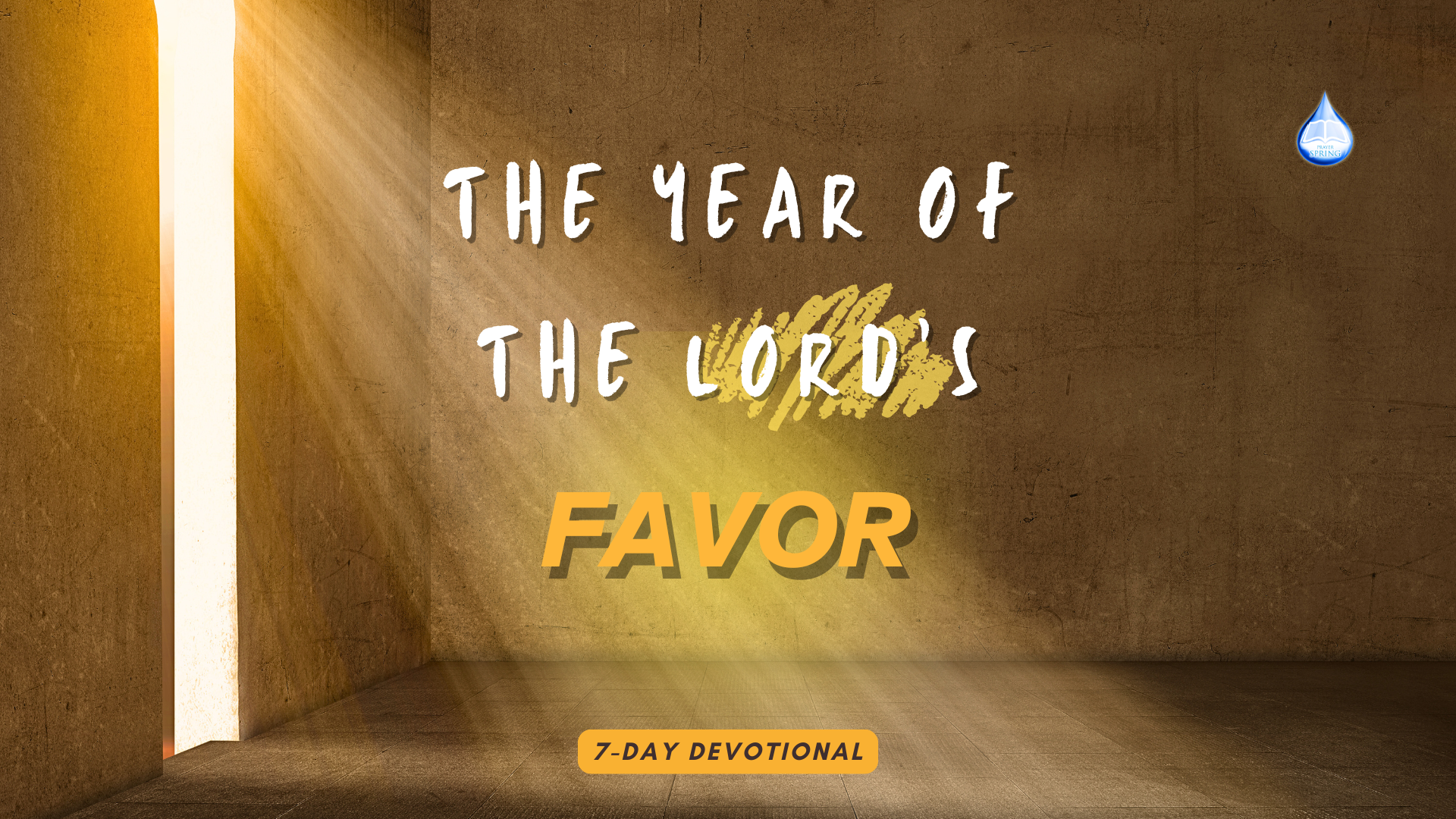 Choose the narrow path – Prayer Spring